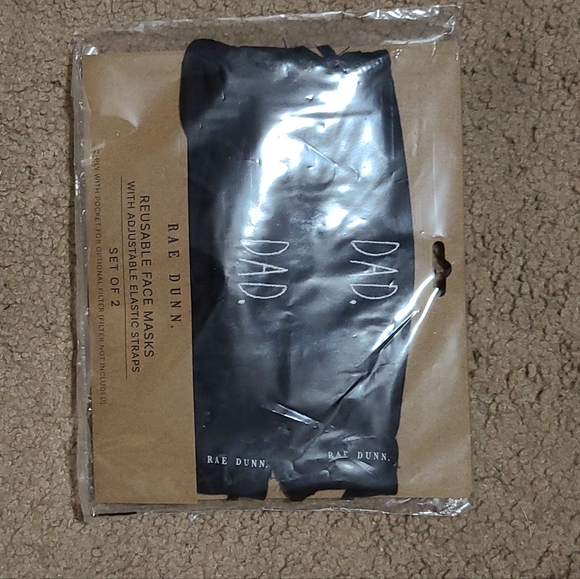 Rae Dunn | Accessories | Rae Dunn Face Mask Dad | Poshmark